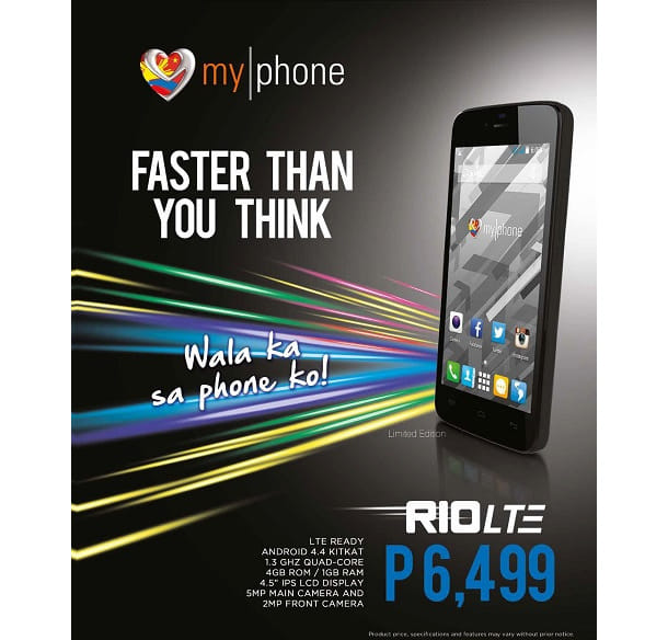 Myphone Rio Specs