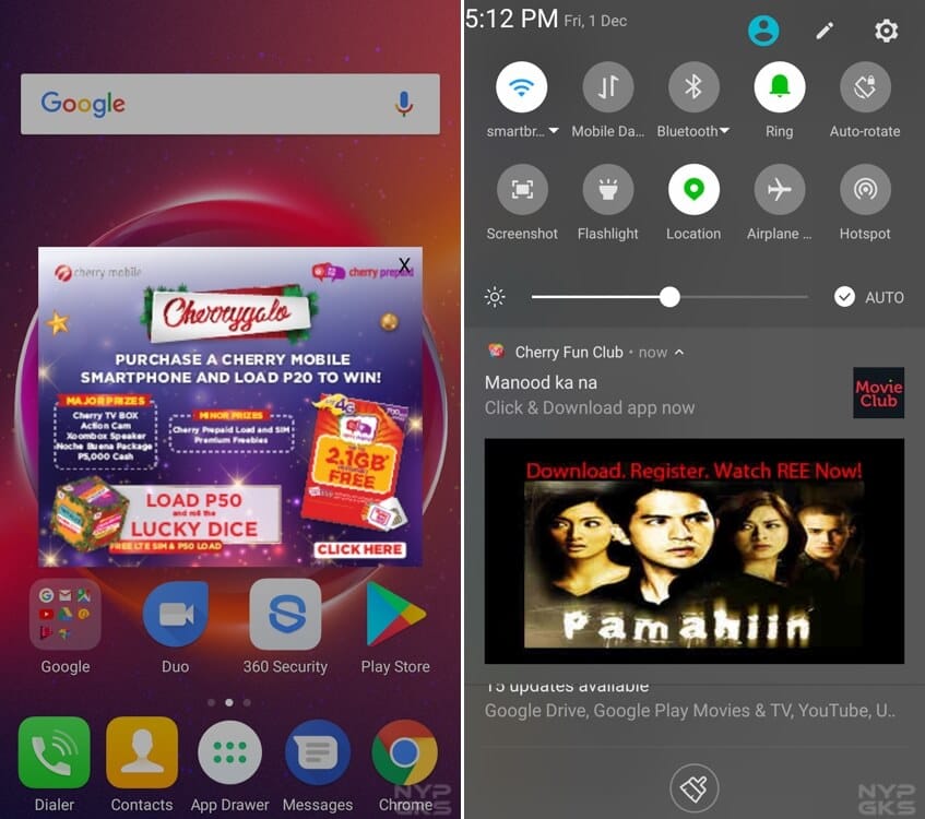 Cherry Mobile Flare Apps